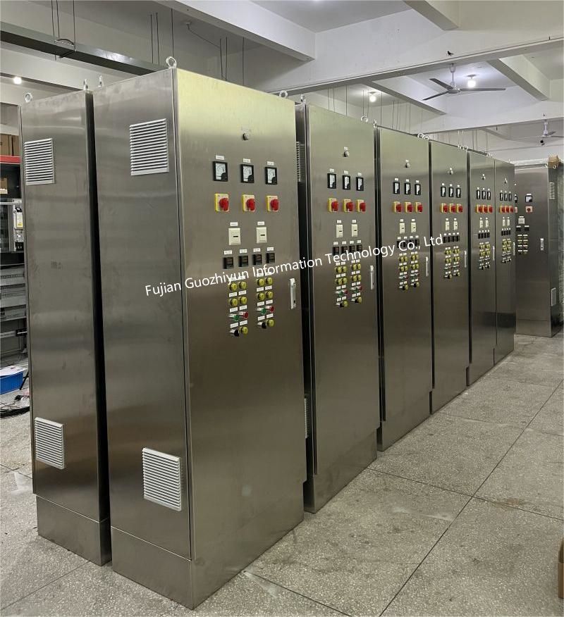 Protection level control panel 90kw inverter motor control cabinet ...