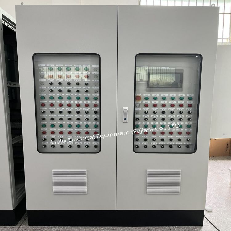 PLC control cabinets used in sewage treatment engineering Manufacturer ...